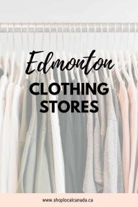 Edmonton Clothing Stores - Shop Local CANADA