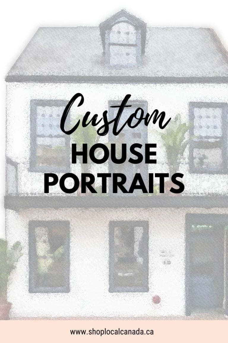 Best Custom House Portraits - Shop Local CANADA