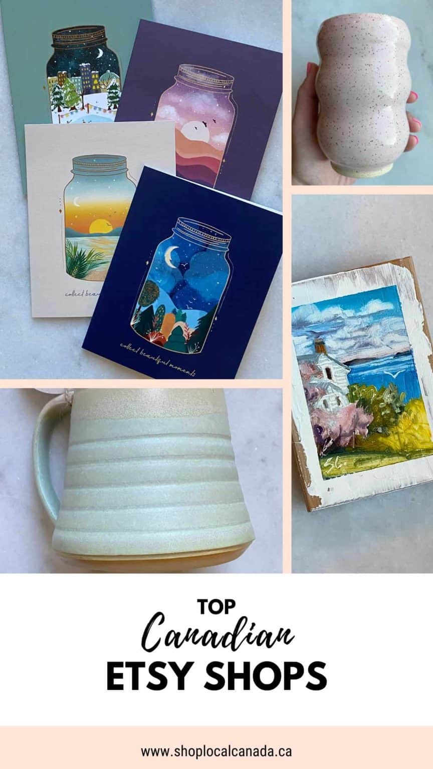 Best Canadian Etsy Shops (our top picks) - Shop Local CANADA