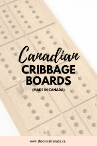 Canadian Made Cribbage Boards 2025 - Shop Local CANADA