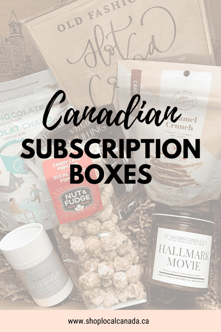 37+ Best Canadian Subscription Boxes - Shop Local CANADA